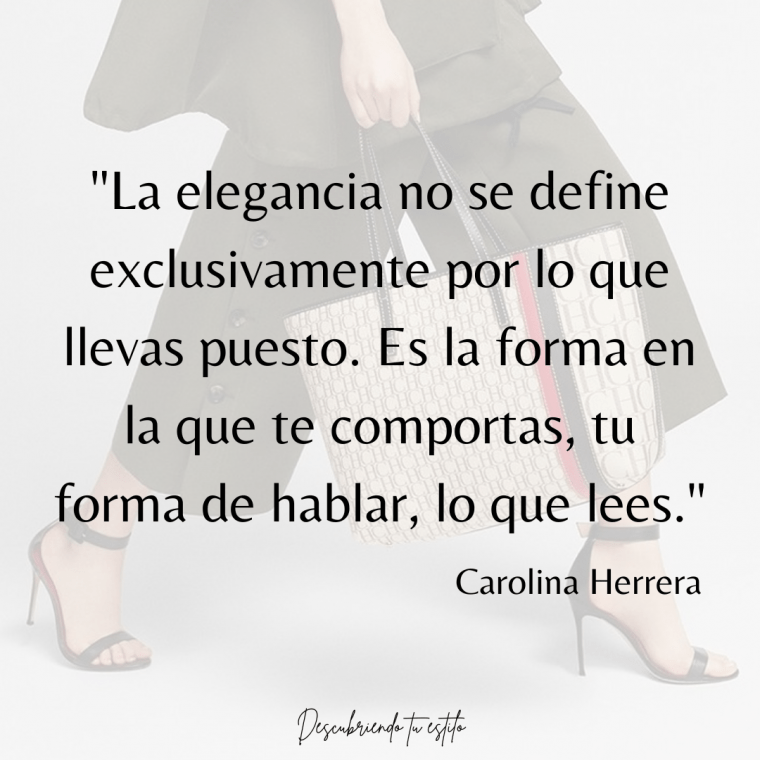 15 frases de Carolina Herrera y sus lecciones sobre la elegancia