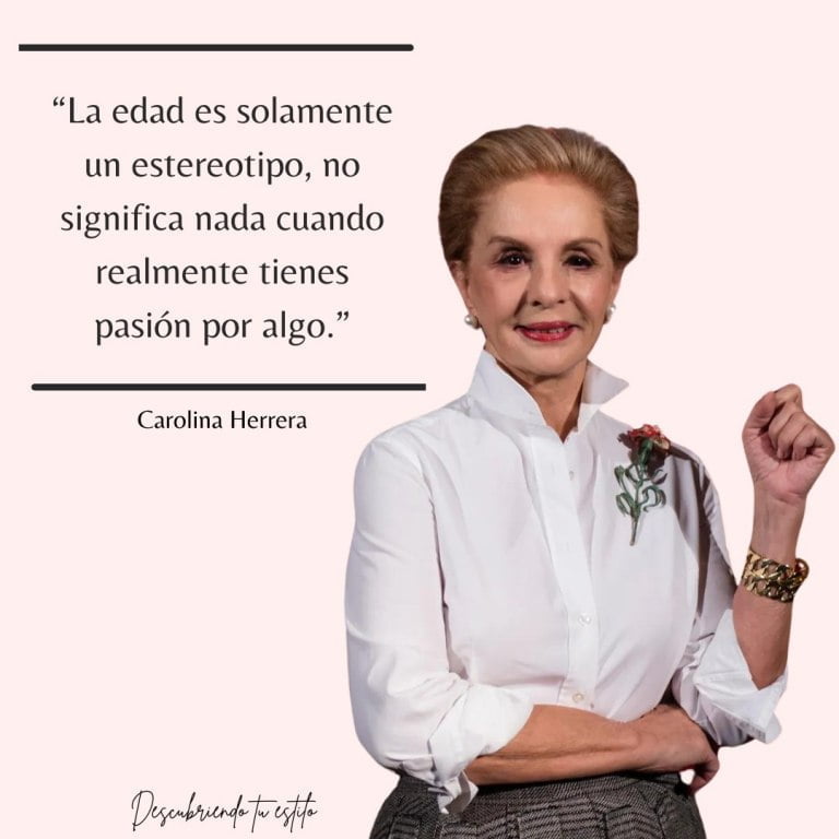 15 frases de Carolina Herrera y sus lecciones sobre la elegancia