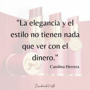 15 frases de Carolina Herrera y sus lecciones sobre la elegancia