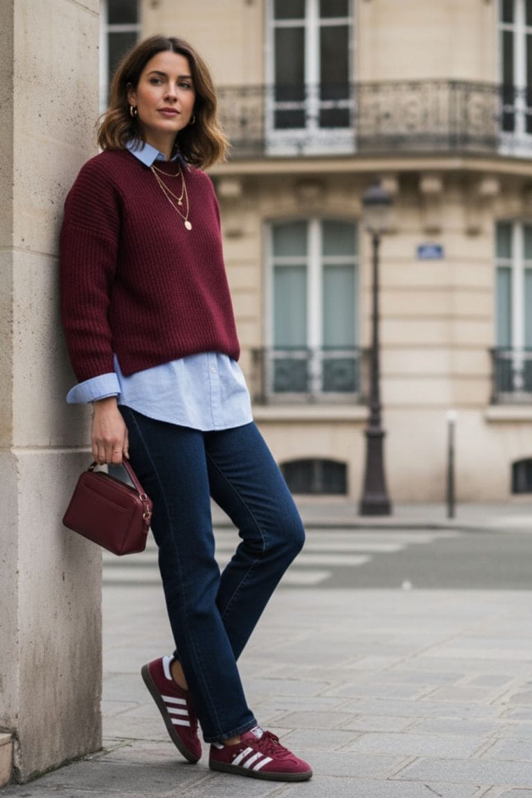 Cómo combinar el color burdeos: guía práctica con 10 looks