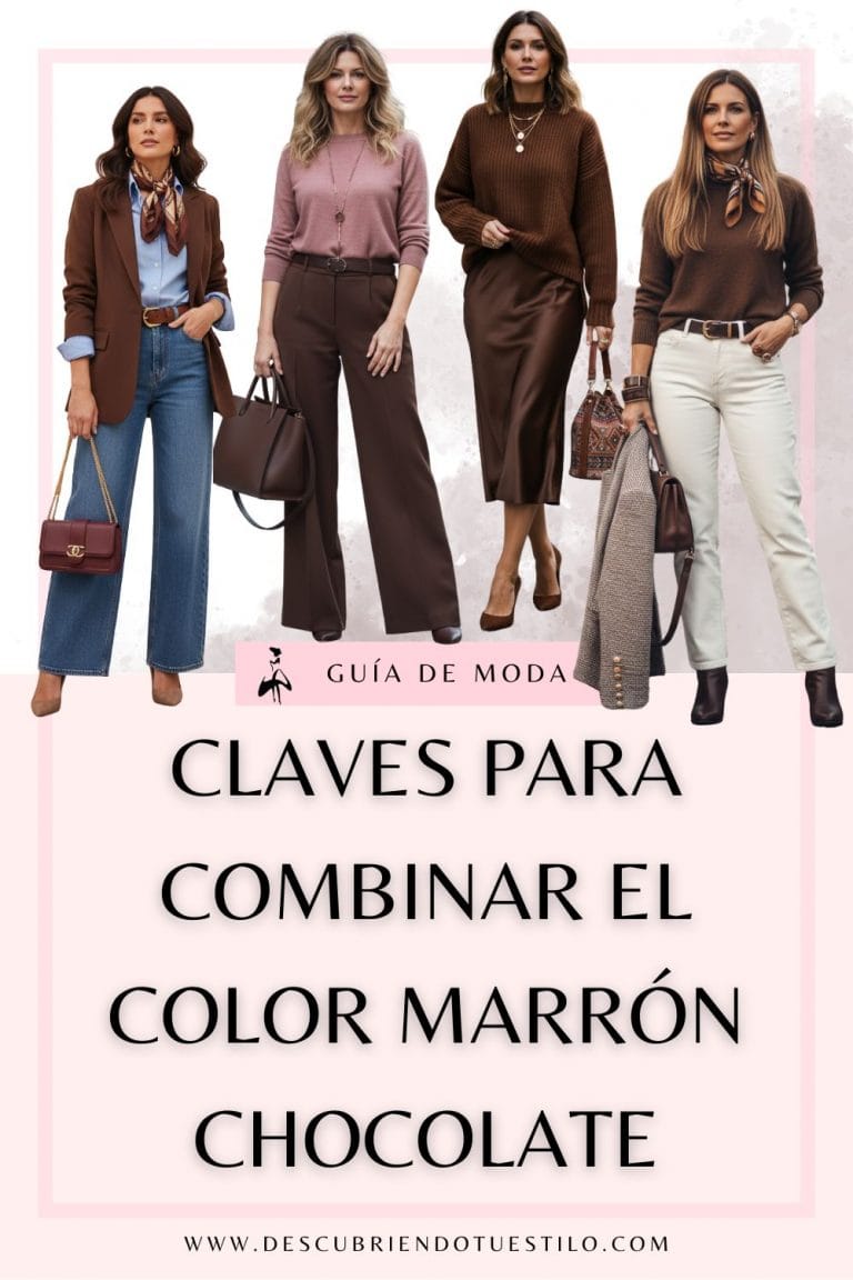 Cómo combinar el color marrón chocolate: ideas de looks infalibles