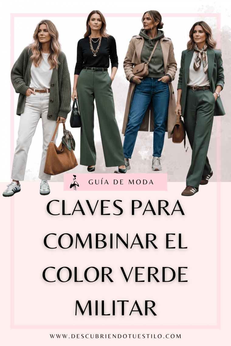 Cómo combinar el color verde militar: ideas de looks infalibles